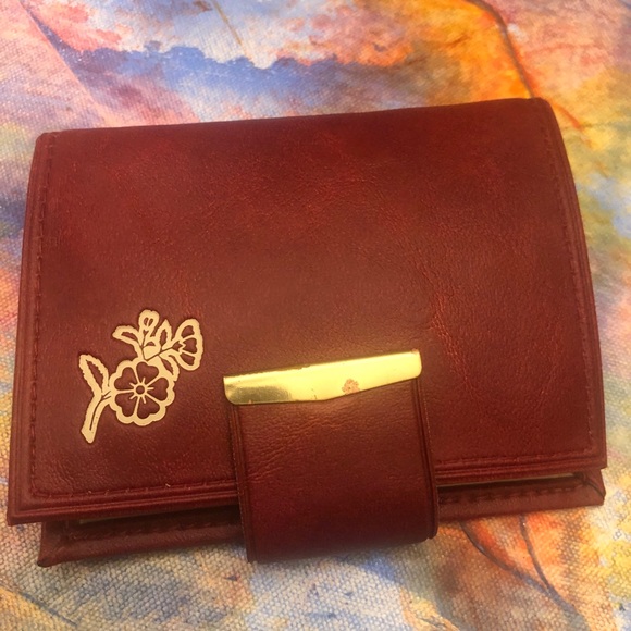 Coca Cola | Bags | Vtge Coca Cola Red Plastic Flower Wallet New | Poshmark